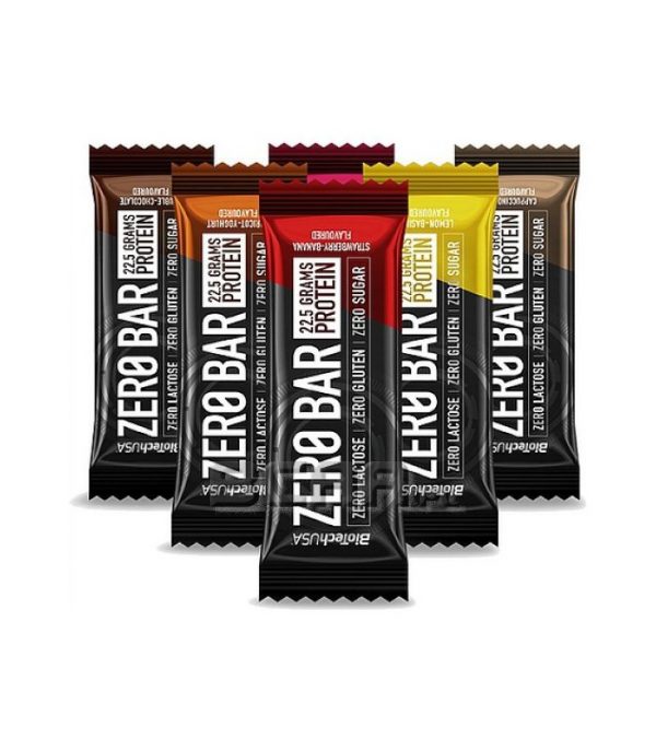 Biotech - Zero Bar 50G - Barre protéinée